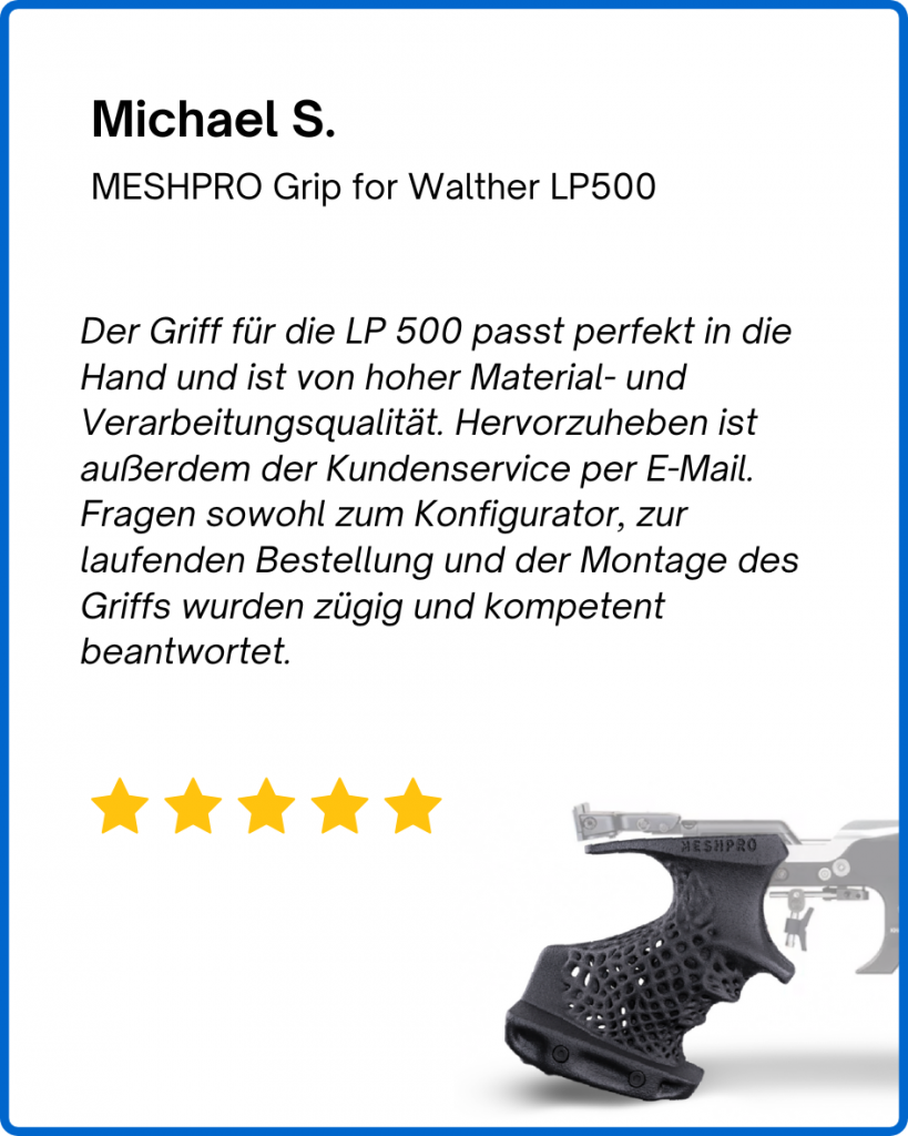 MESHPRO I Shooting Grips & Accessories