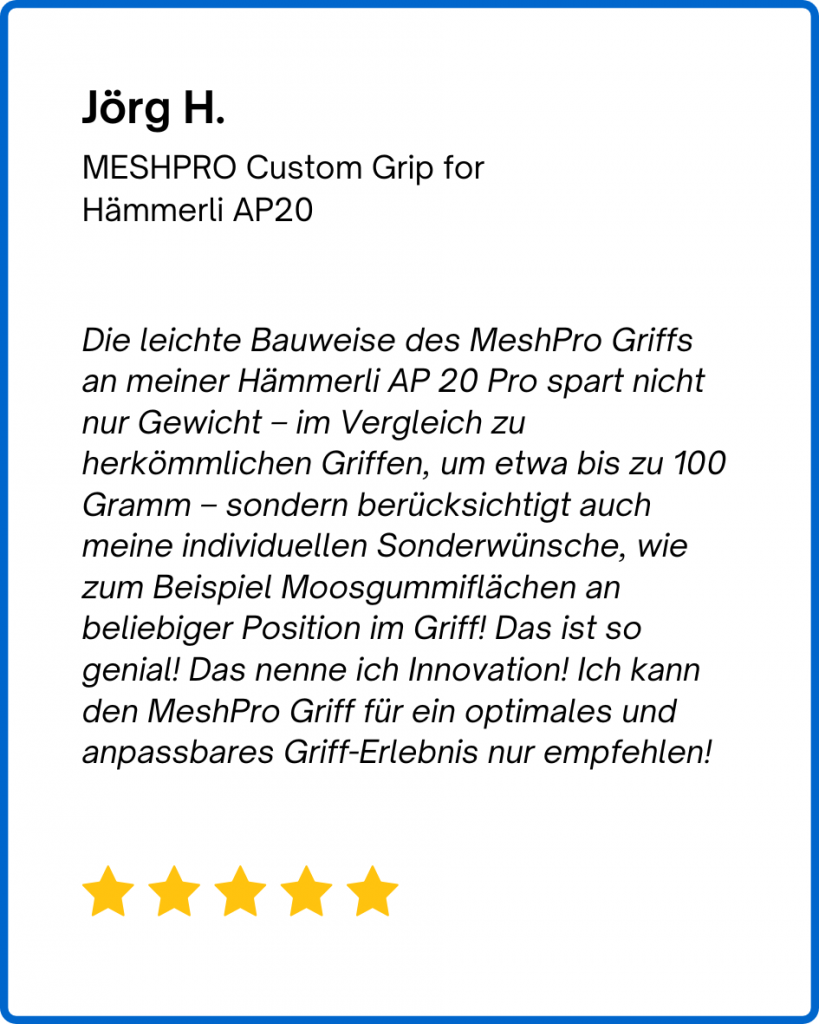 MESHPRO I Shooting Grips & Accessories