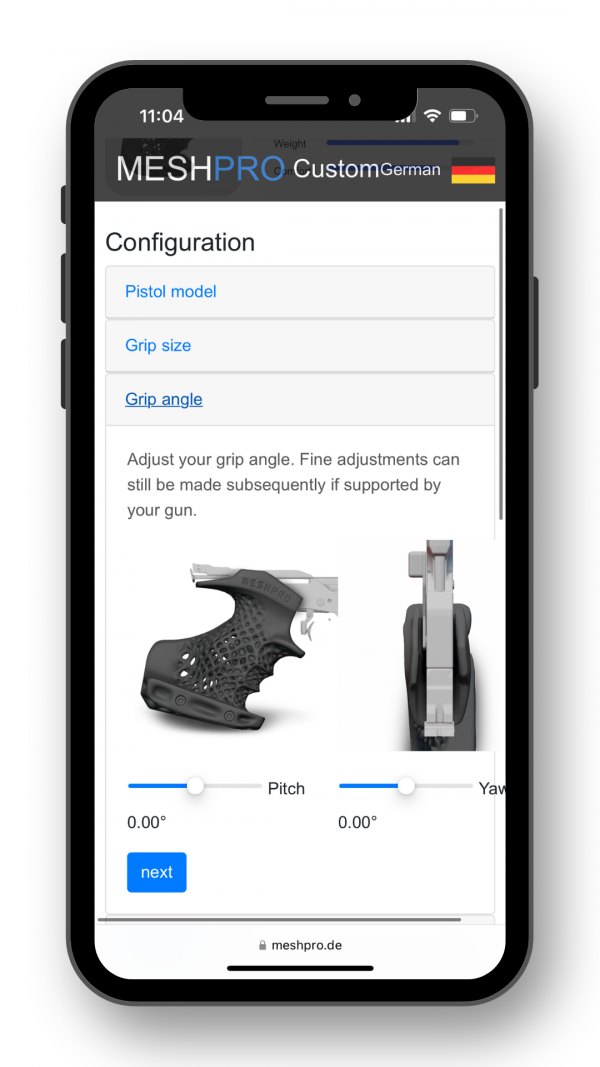 MESHPRO I Shooting Grips & Accessories